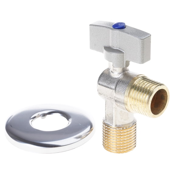 Brass Angles Valves Input Output Stable Water Stop Valves Hot/Cold ...