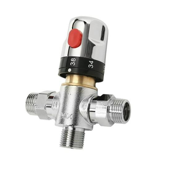 Brass Anti Thermostatic Valves Easy Installation Bathroom Pipe Fixture ...