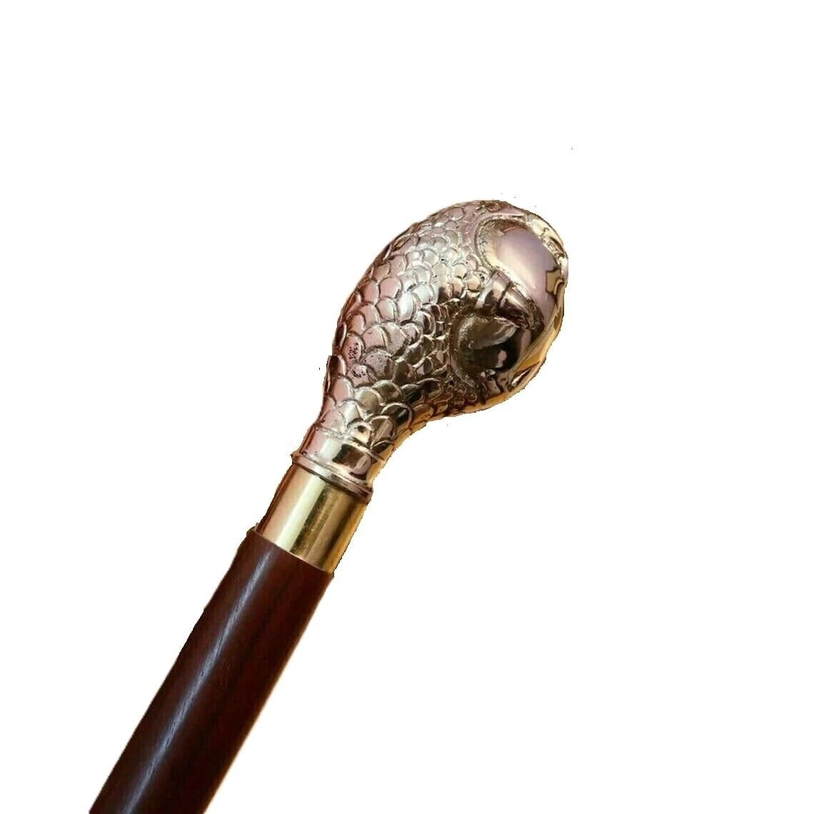 Brass Antique Egg Walking Cane for Grandmother, Grandfather - Walmart.com