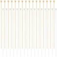 Brass Ball Head Pins Mixed Color 50~5.5x1.8mm 2 colors 50pcs/color ...