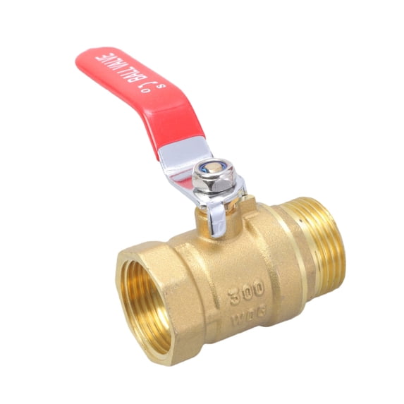Brass Ball Valves 1inch Connector Water Pipe Fitting Quick Connector ...