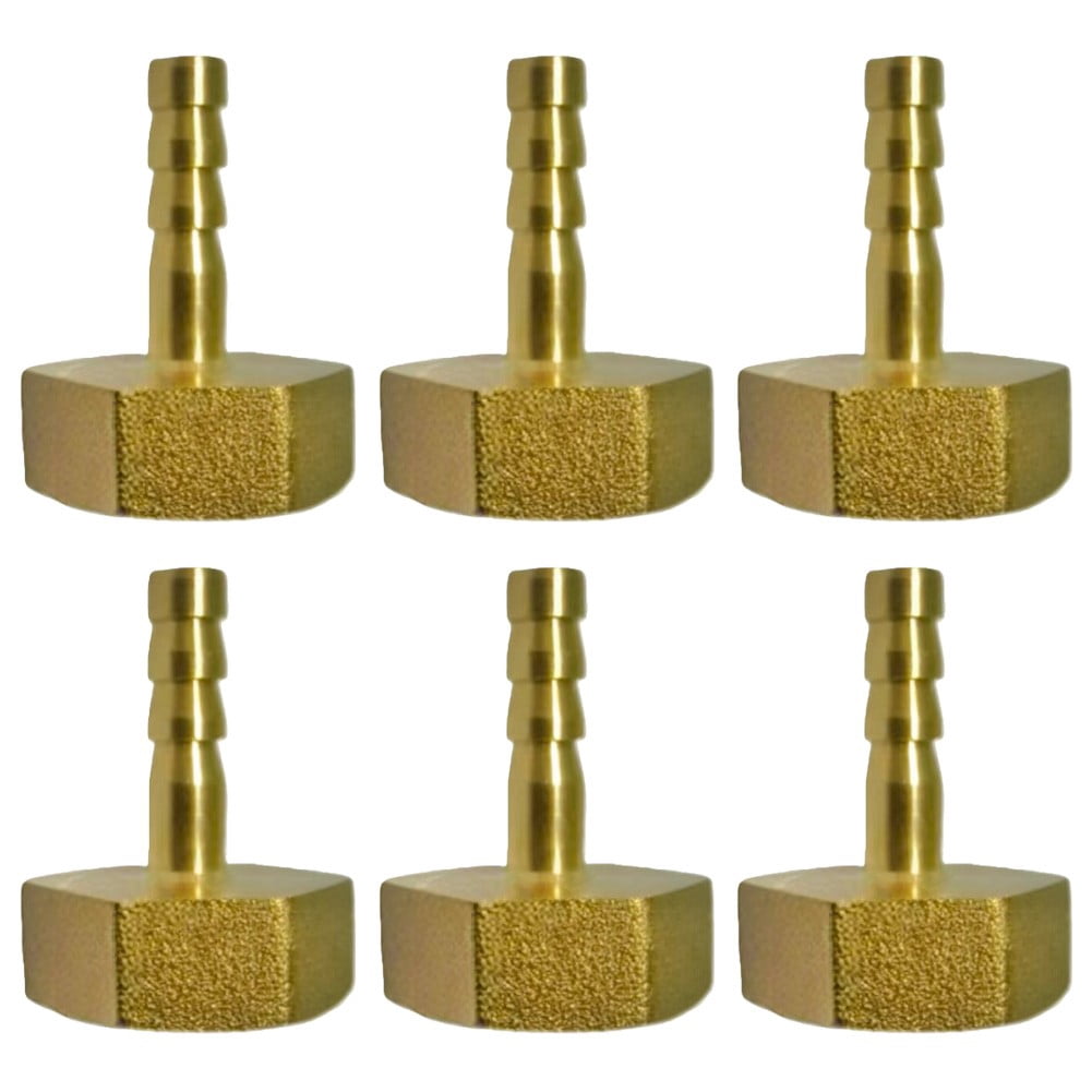 Brass Barbed Fittings With Internal Thread, 4-Point Design For Air ...