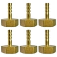 Brass Barbed Fittings With Internal Thread, 4-Point Design For Air ...