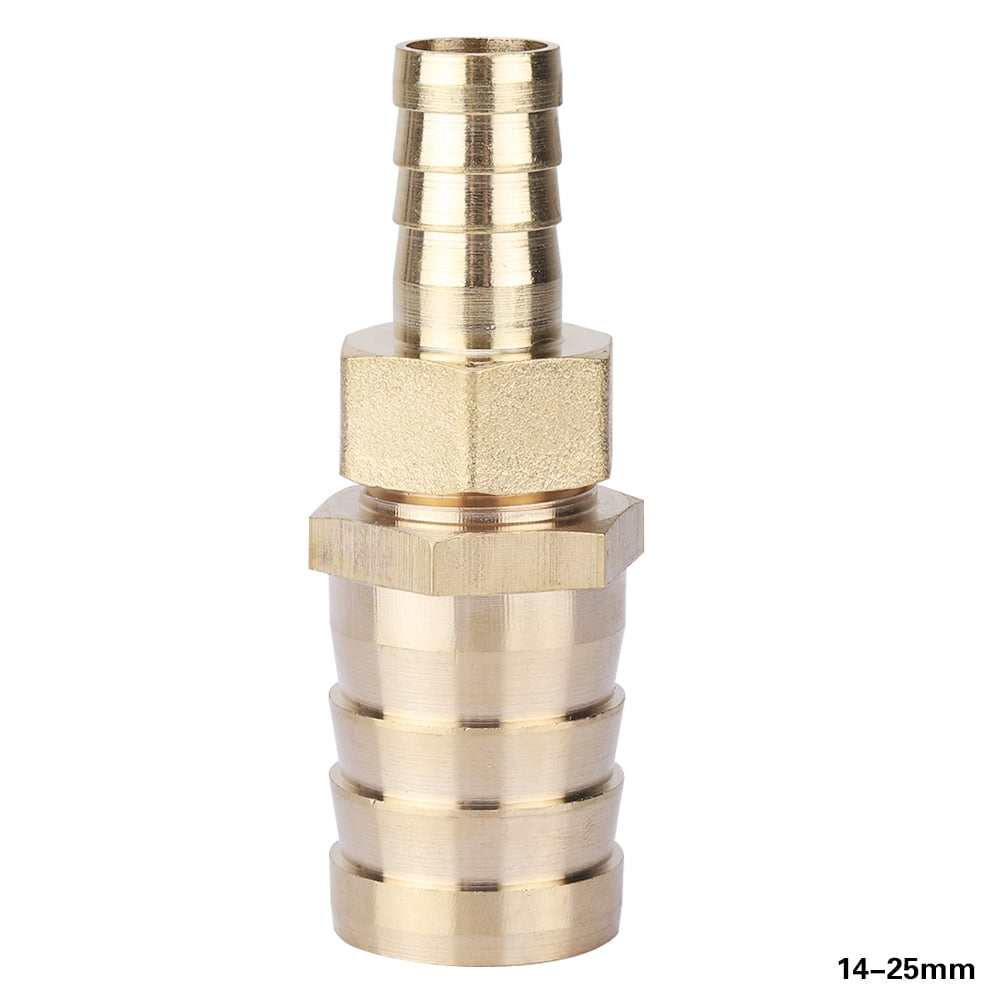 Brass Barbed Reducing Bushing, Female Thread Pipe Fitting, 14-25mm ...
