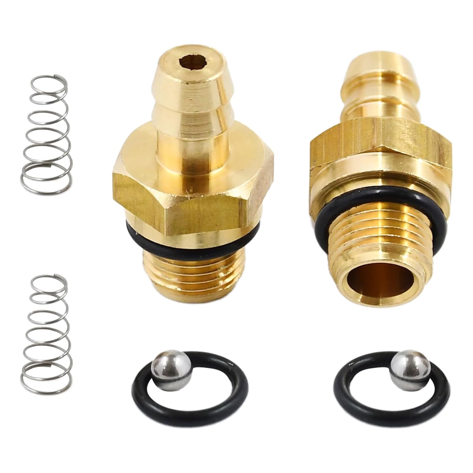 Brass Barbs Check Valves Spring 190593GS for Pressure Washer Pumps ...