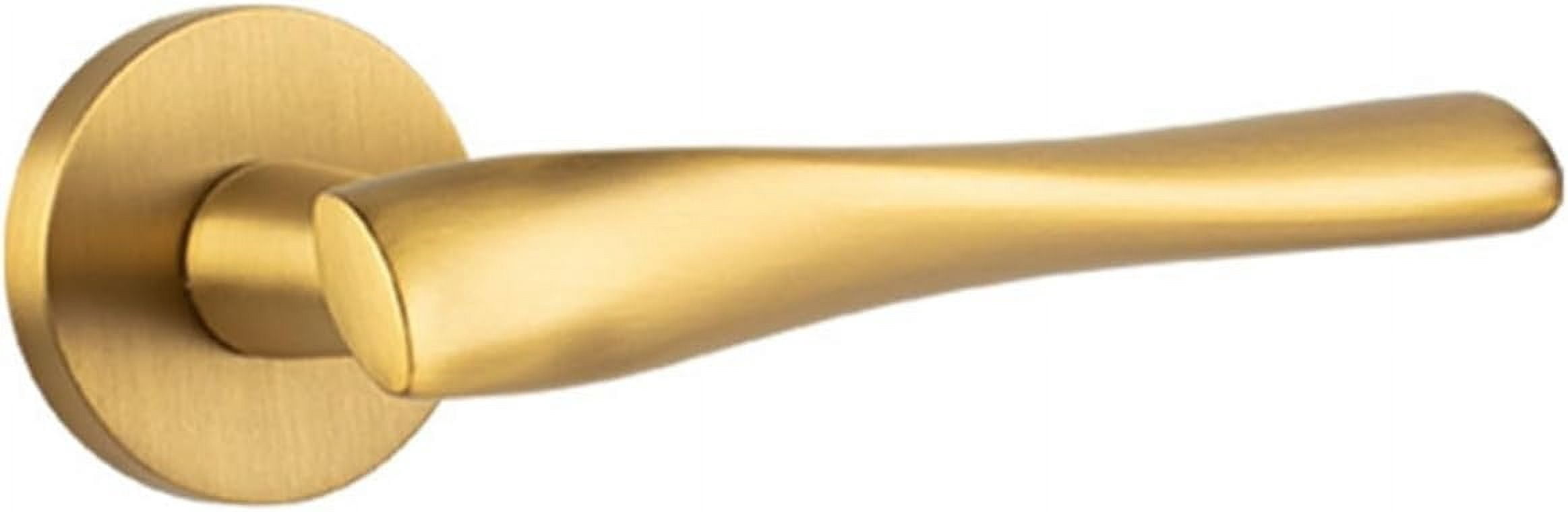 Brass Bedroom Wooden Door Handle American Bathroom Lock Invisible Door ...