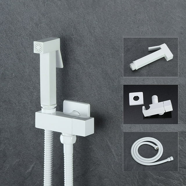 Brass Bidet Faucet Gold Handheld Toilet Bidet Sprayer Hygienic Shower ...