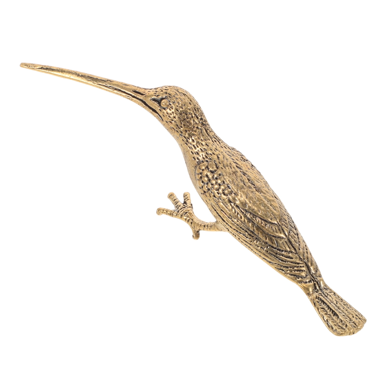 Brass Bird Figurines Hummingbird Statues Home Decor Desktop ...