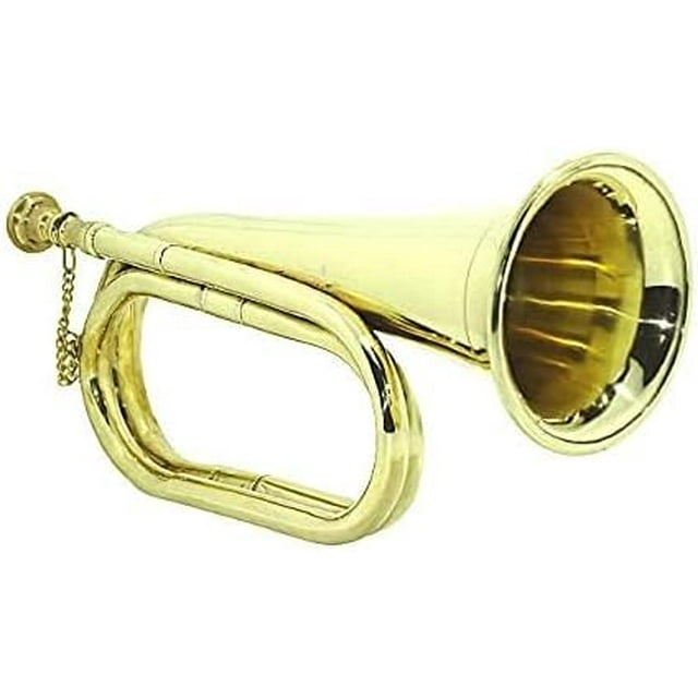 Brass Blowing Bugle | Civil War Era Brass Bugle US Military Cavalry ...