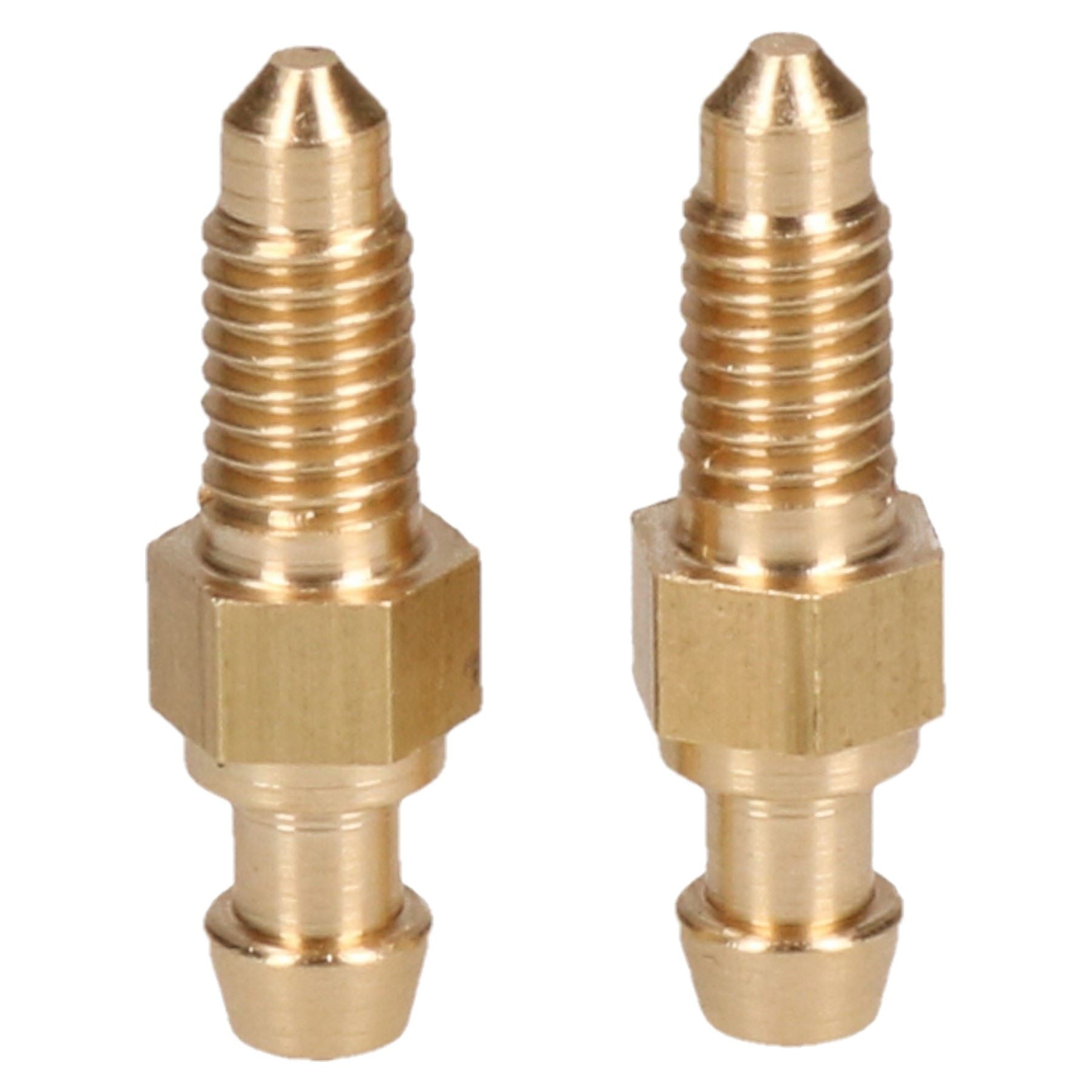 Brass Brake Caliper Bleeding Bleed Nipple Screw Bleedscrew M6 x 1mm 2 ...