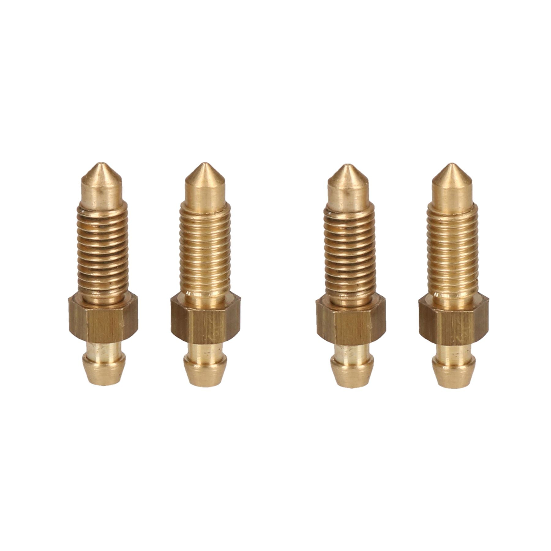 Brass Brake Caliper Bleeding Bleed Nipple Screw Bleedscrew M7 x 1mm 4 Pack - Walmart.com