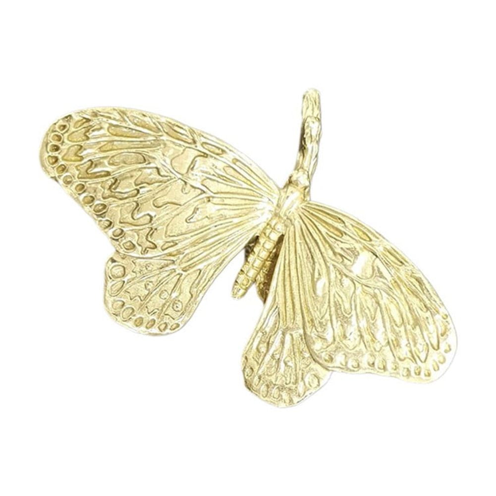 Brass Butterfly Shape Drawer Door Wardrobe Storage Cabinet Handle Pulls ...