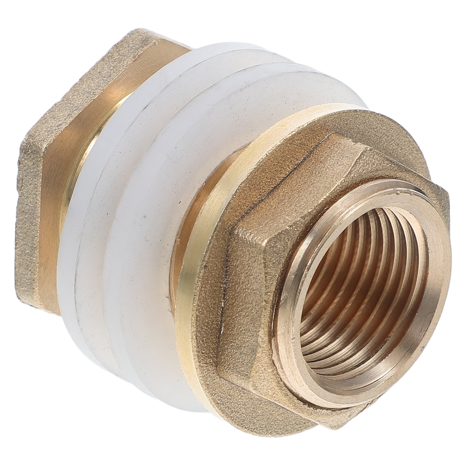 Brass Cap Fitting Threaded Adapters and Gasket Water Tank Hose ...