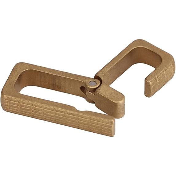 Brass Carabiners, Mini Portable Simple Design Keychain Key Chain Clip ...