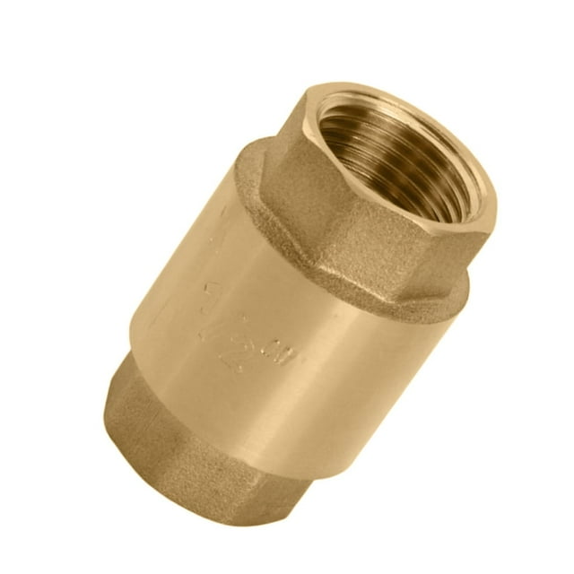 Brass Check Valves Backflow Preventer 3/8"/1/2"/3/4" Check Valves One ...
