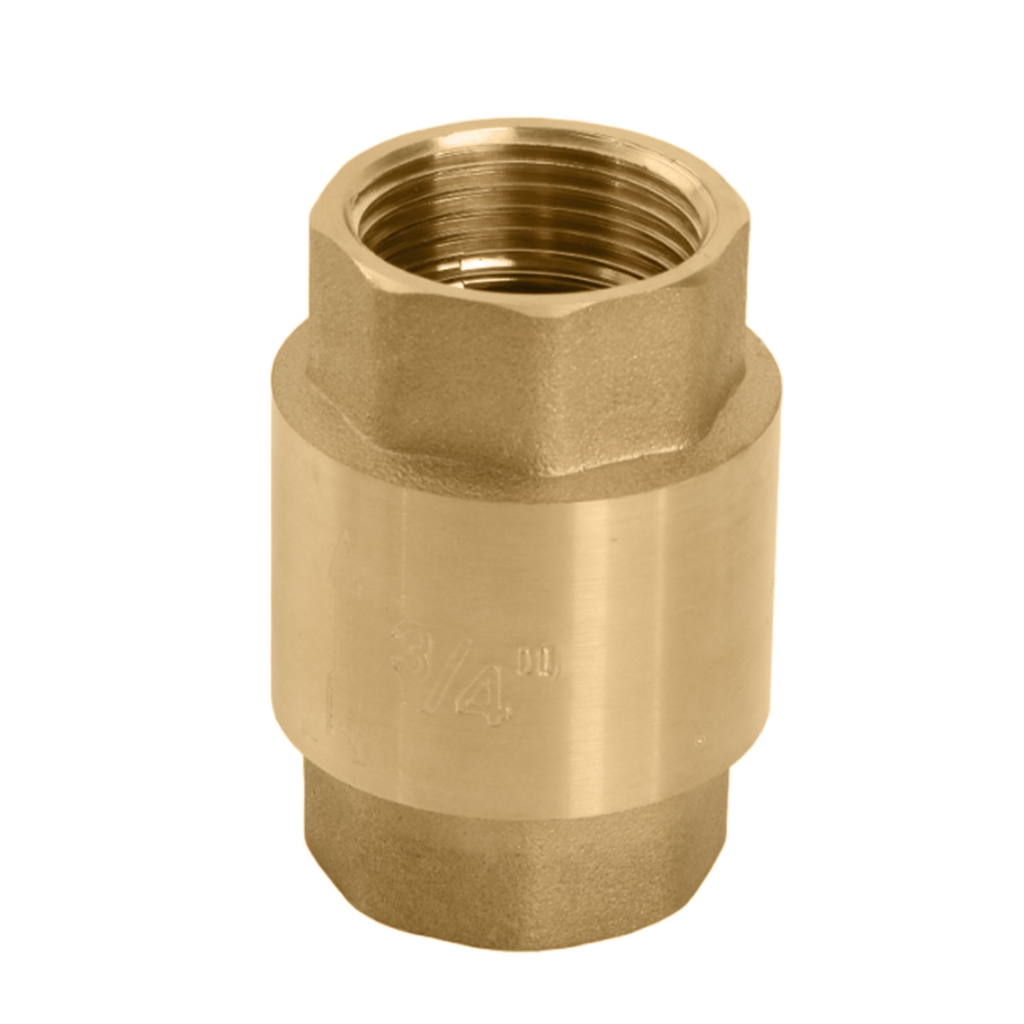 Brass Check Valves Backflow Preventer 3/8"/1/2"/3/4" Check Valves One ...