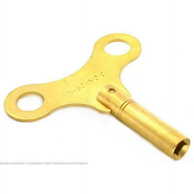 Brass Clock Winding Key Mainspring Winder Sz 9 4.5mm - Walmart.com