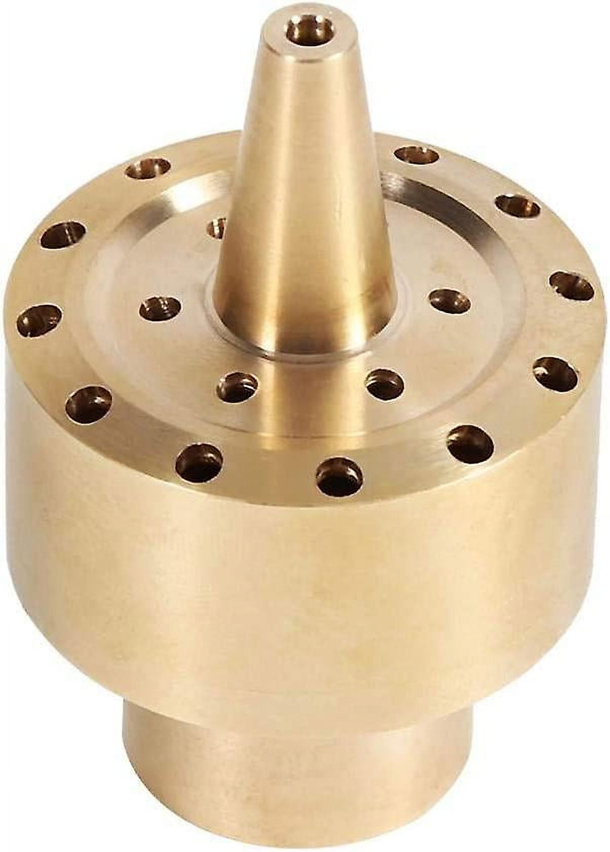 Brass Column Fountain Nozzle (1/2 Inch) - Porous Diffusion Water Nozzle ...