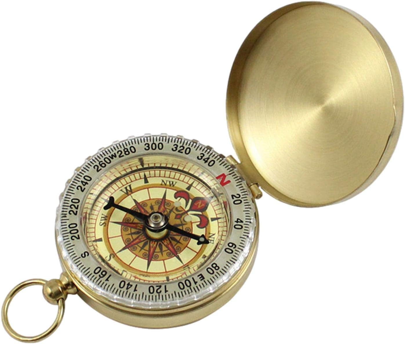 Brass Compass,Compass For Hiking,Professional Field Compass For Map ...