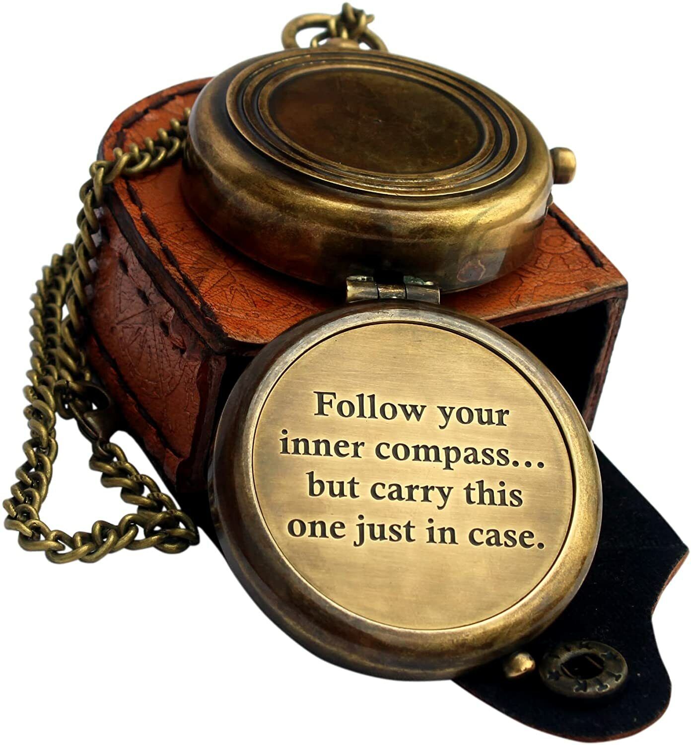 Brass Compass Personalized Gift Compass Navigation Ship Compass ...