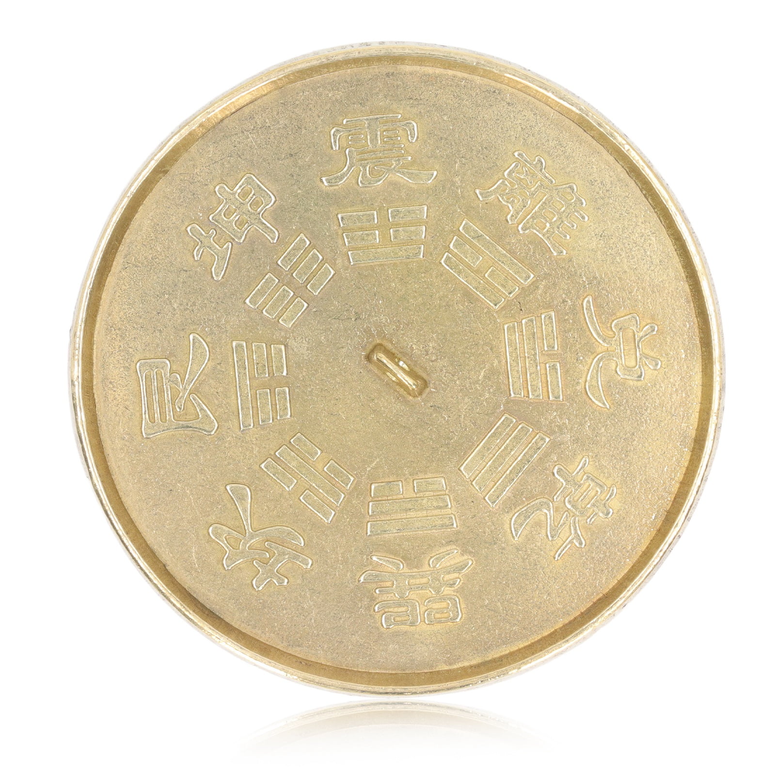 Brass Concave Bagua Mirror - Feng Shui Good Luck Charm and Rust ...
