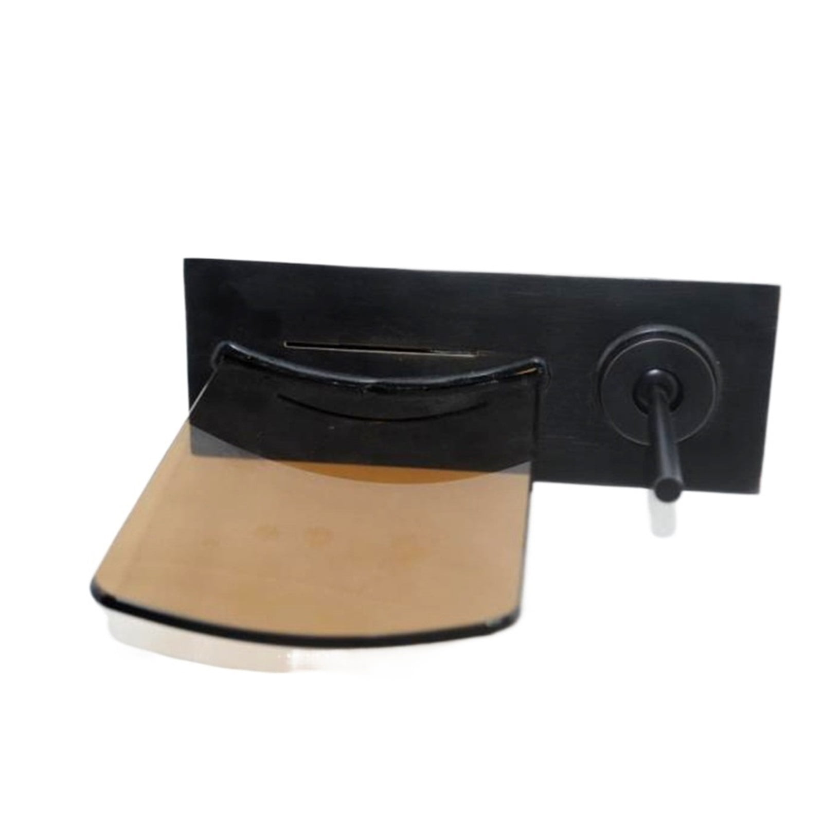 Brass Concealed s Wall Mount Waterfall Bathroom Sink Mixer Tap, Brushed ...