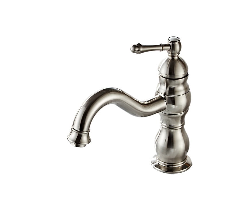 Brass Container Sink Faucet Bathroom Single Handle Lavatory Vanity ...
