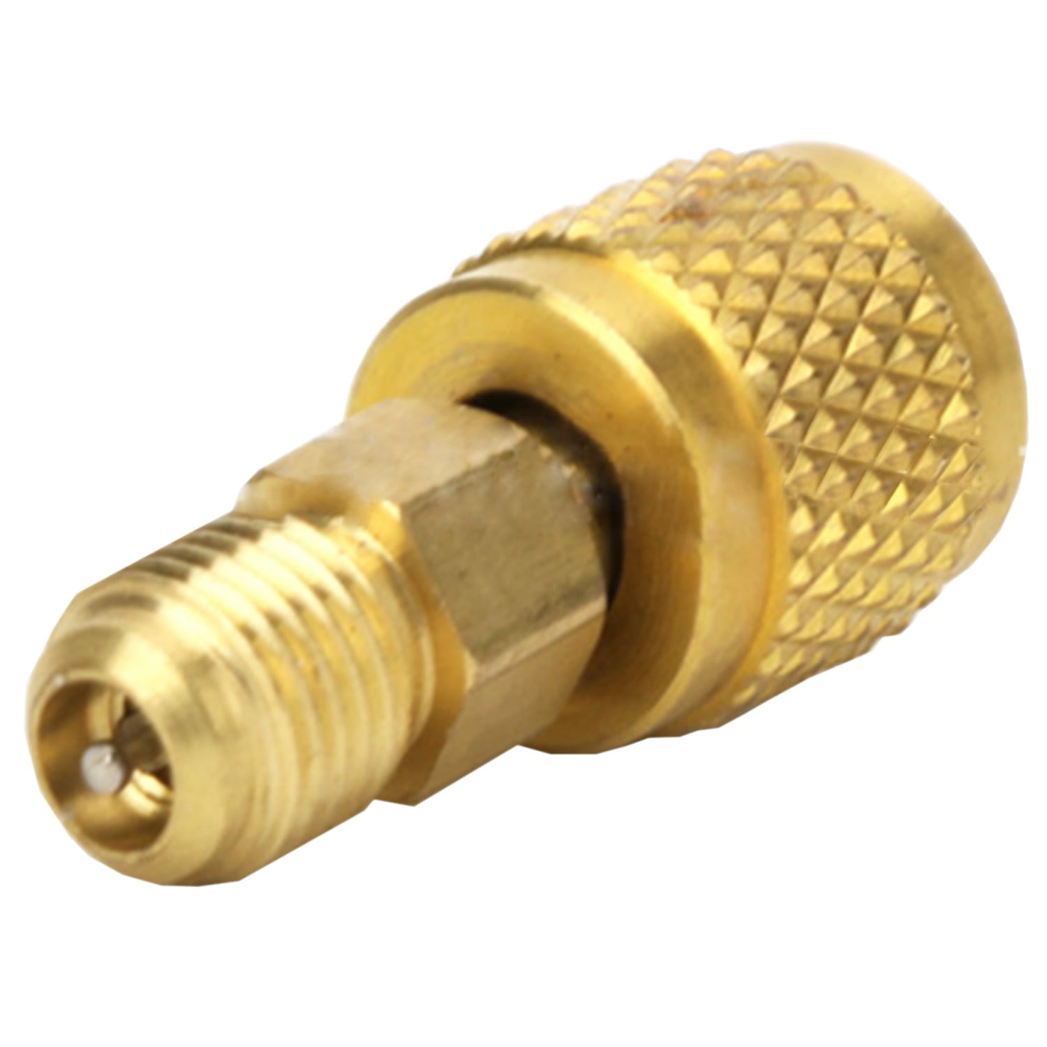 Brass Conversion Joint,1/4" Female to 1/4" Male HVAC R32 Reverse Thread ...