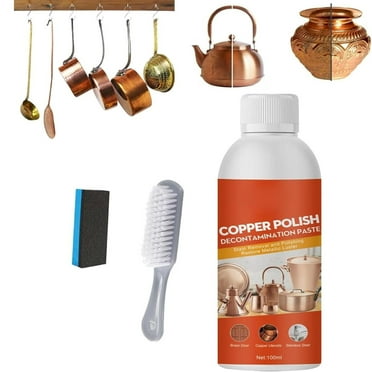Brasso Multi-Purpose Metal Polish for Bronze, Copper & Aluminum, Liquid ...