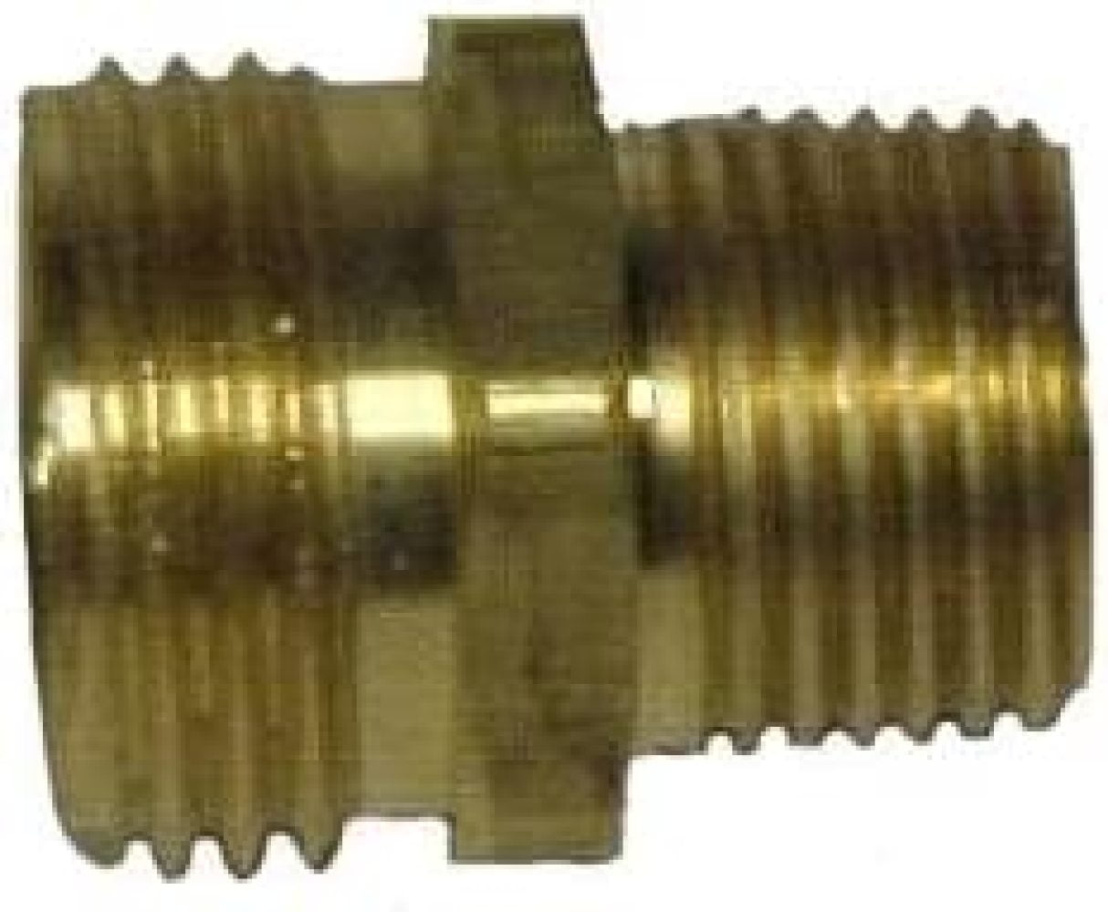 Brass Coupling Male Hose to Male Pipe - MGHT x 1/2-Inch MNPT - Walmart.com