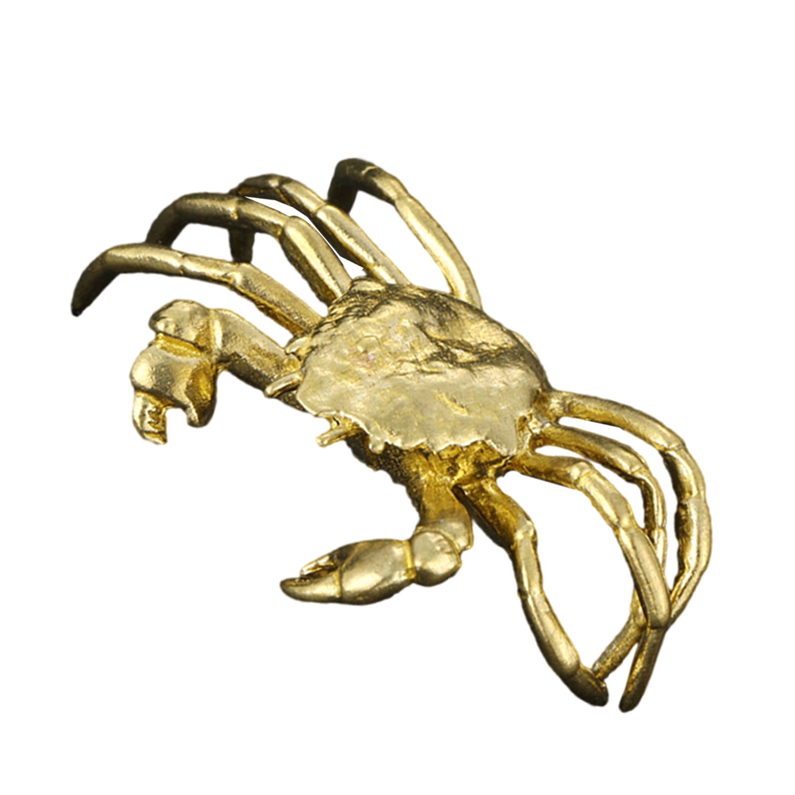 Brass Crabs Figurines Statues Shelf Decors Accent Crabs Decorative ...