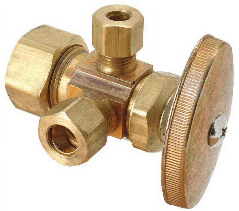 Brass Craft Dual Outlet Valve, Rough Brass, Each - Walmart.com