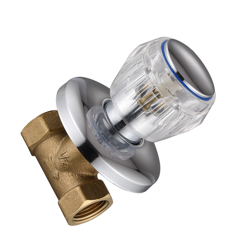 Brass Dark Valve Concealed Switch Bathhouse Shower Valve Quick-open ...
