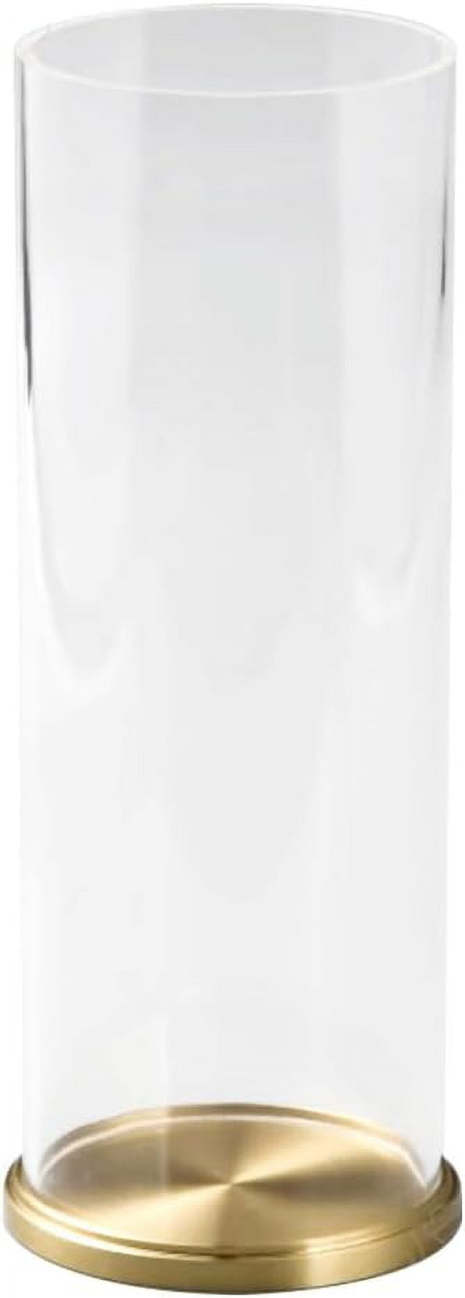 Brass Decorative Display Case Column Clear 201.5x65mm - Walmart.com