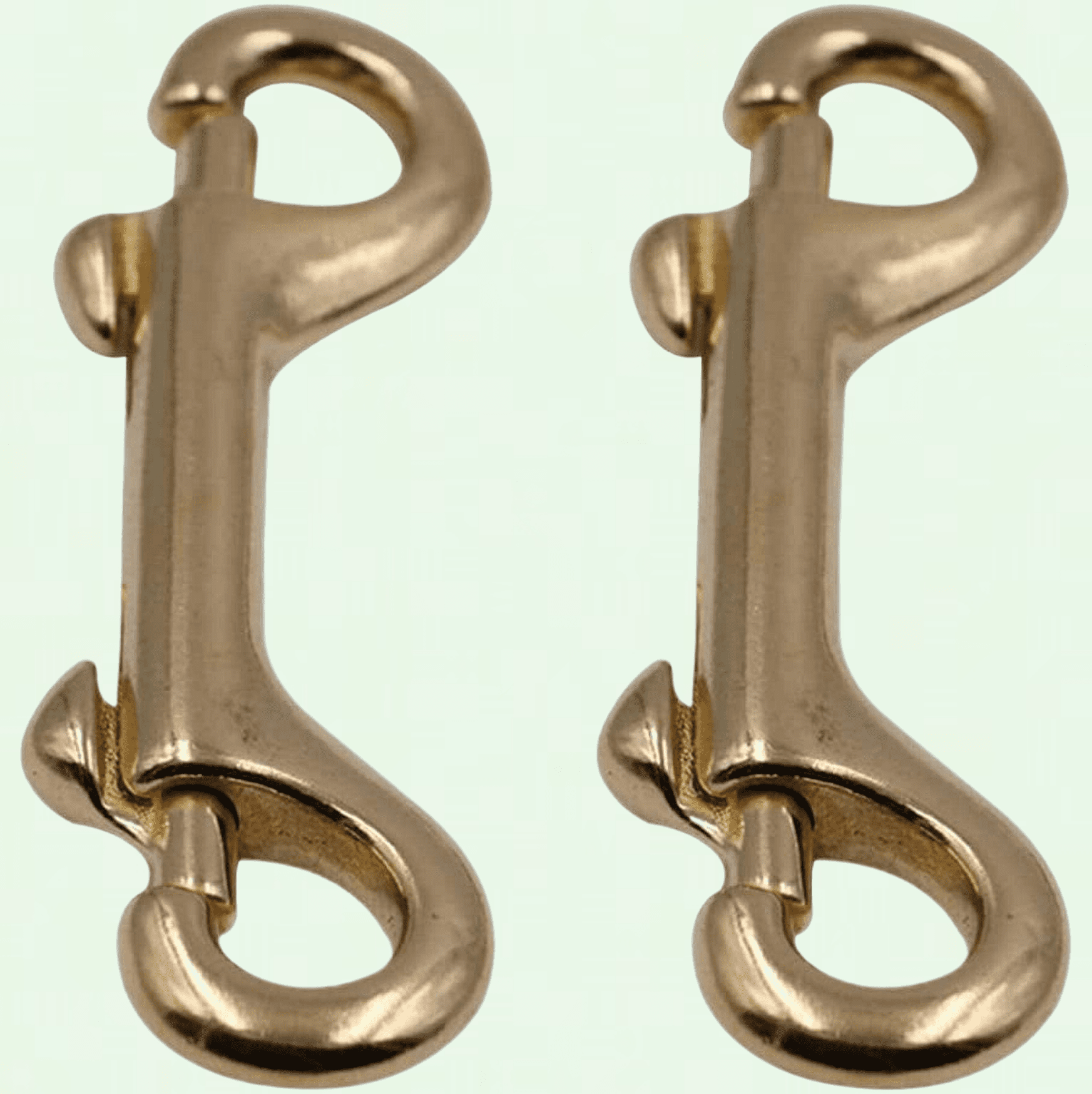 Brass Double Ended Bolt Snap Hook, Trigger Chain Clips for Straps Bags ...