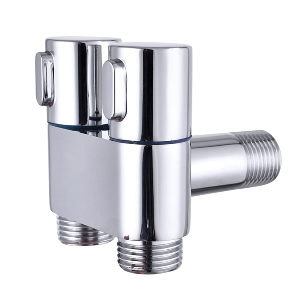 Brass Double Port Angles Valvs Easy Installs 1/2inch Connection Heavy ...