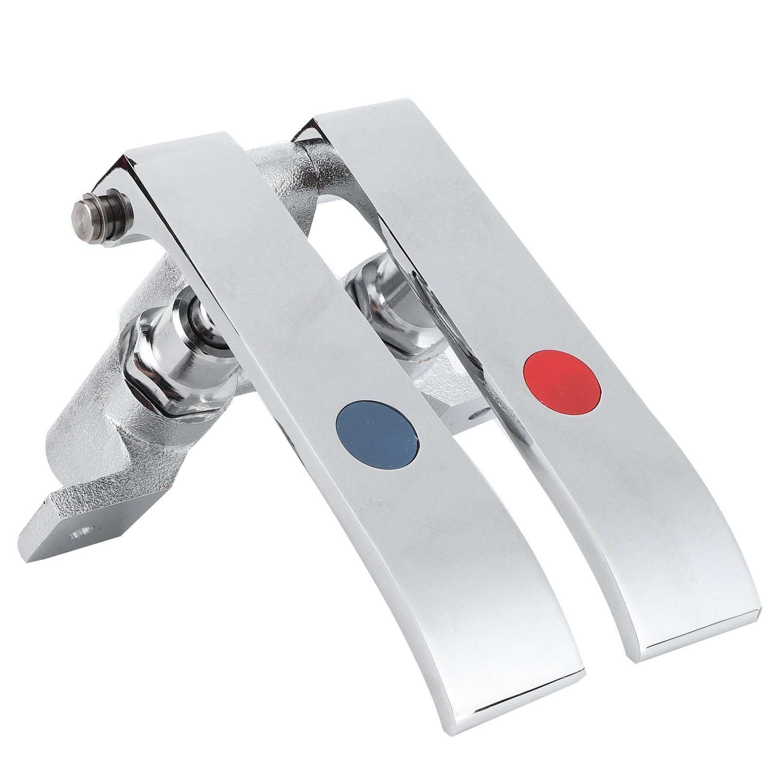 Brass Double Temperature Knee Control Faucet Valve G1/2 Thread, Hands ...