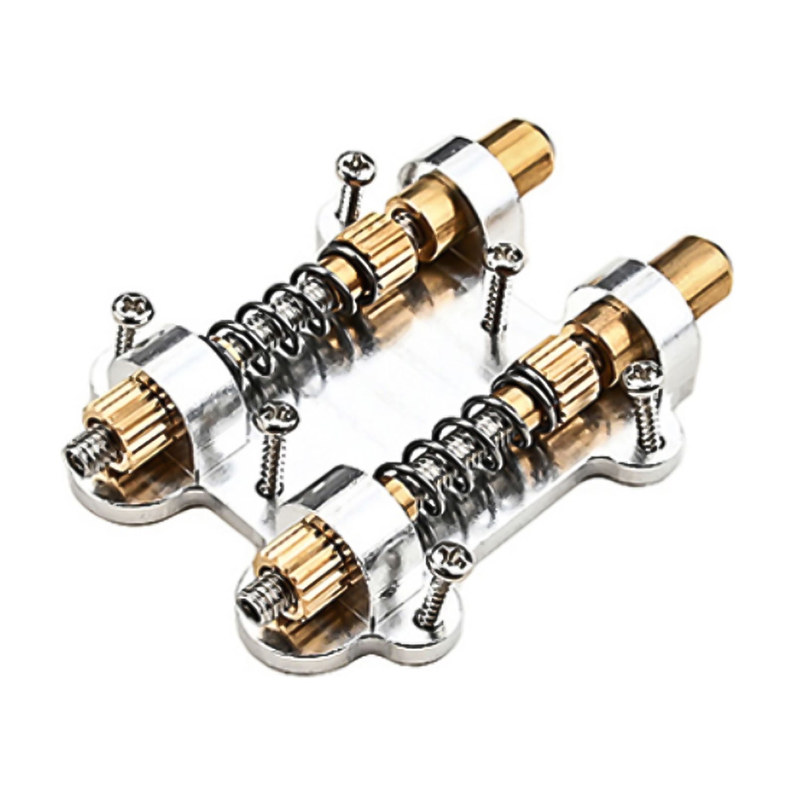 Brass Double Tremolo Bridge Stabilizer Stopper System for Electric ...