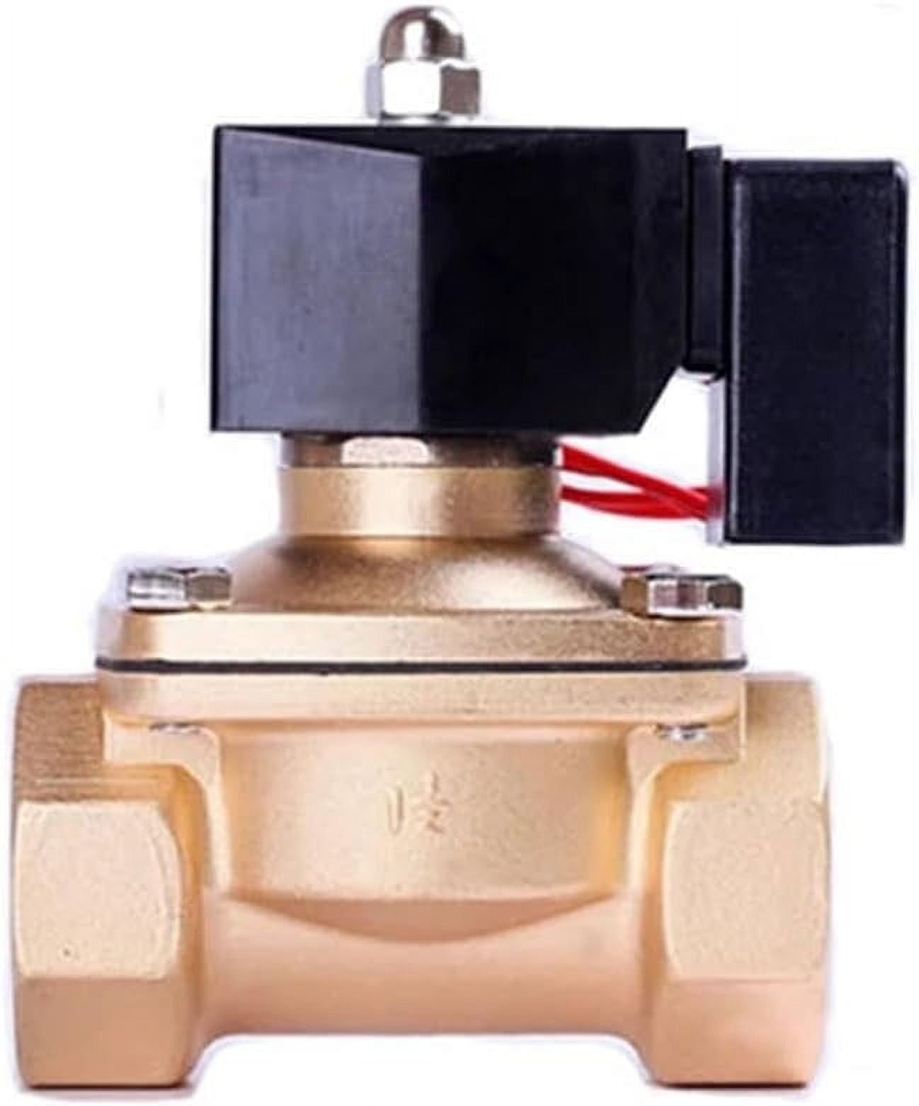 Brass Electric Air 24v 12v Solenoid Valve Normally Closed 2inch DN50 ...