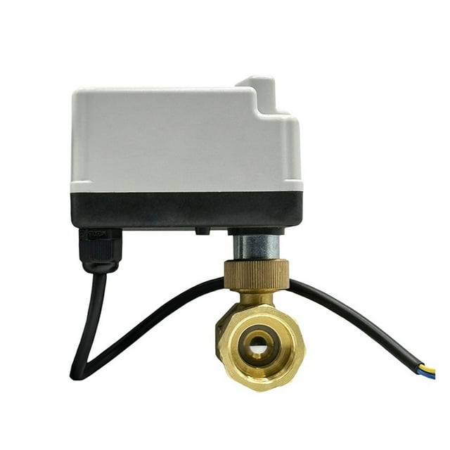 Brass Electric Ball Valve 1 2 3 4 1 2 Motorized Ball Valve 3 Wire 2