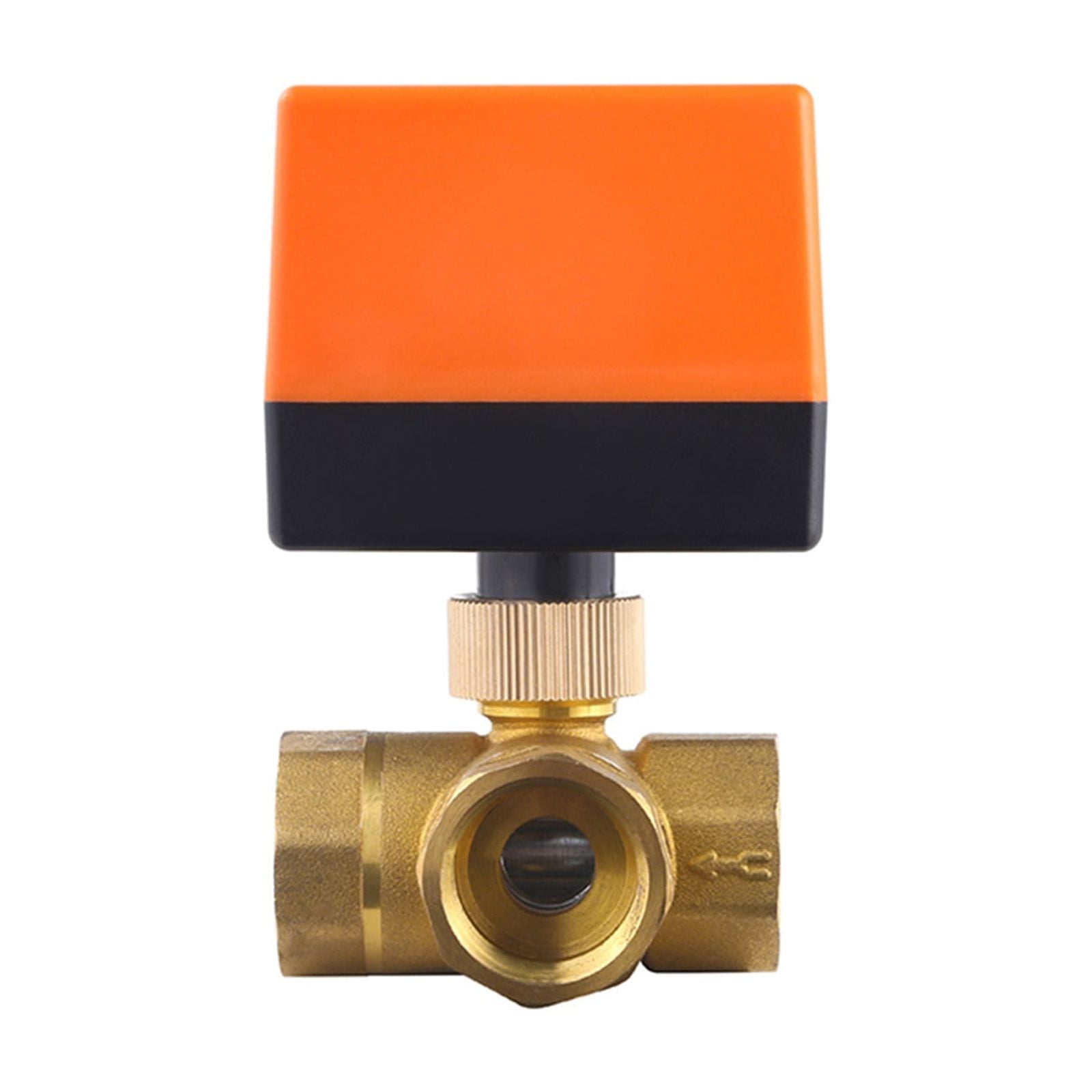 Brass Electric Ball Valve DN15/20/25/40/50 Three Wire Two Control 2-way 3-way Solenoid Valve ...