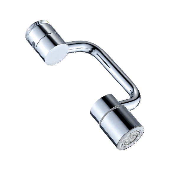 Brass-Extended Bathroom Faucet Extender: 1080° Rotation + Adjustable ...