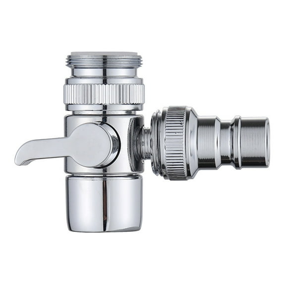 Brass Faucet Diverter Valve Adapter, Swich Faucet Adapter Aerator Valve ...