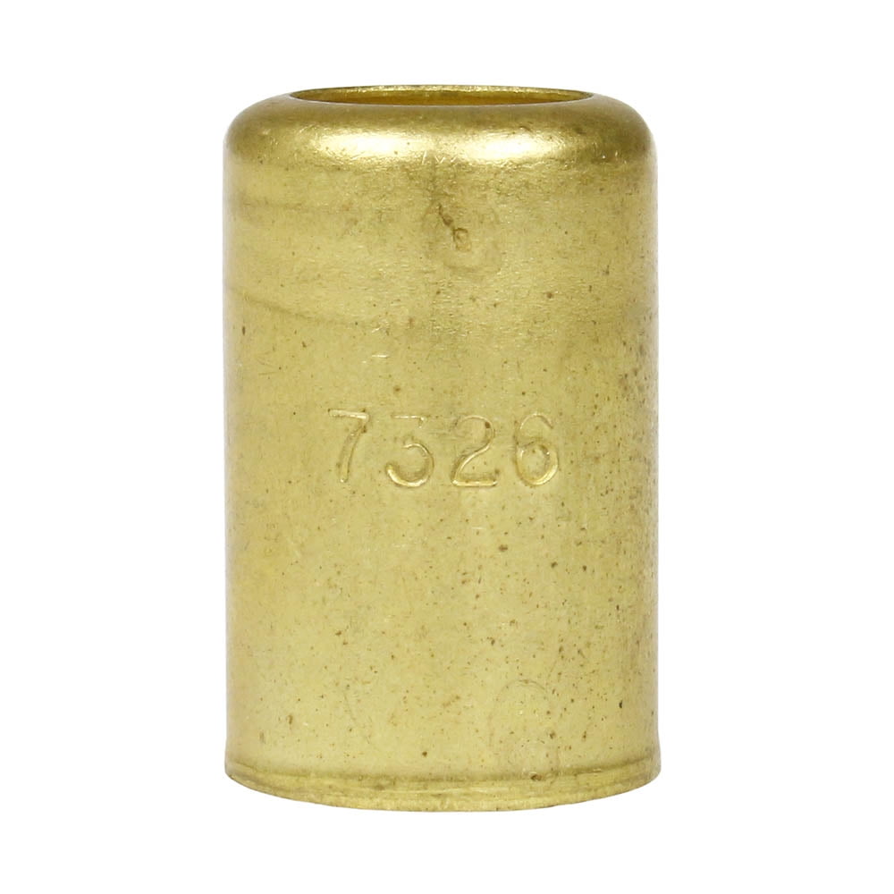 Brass Ferrule 5/8" Inner Diameter 7/16" Pierce Smooth Crimp Hose ...
