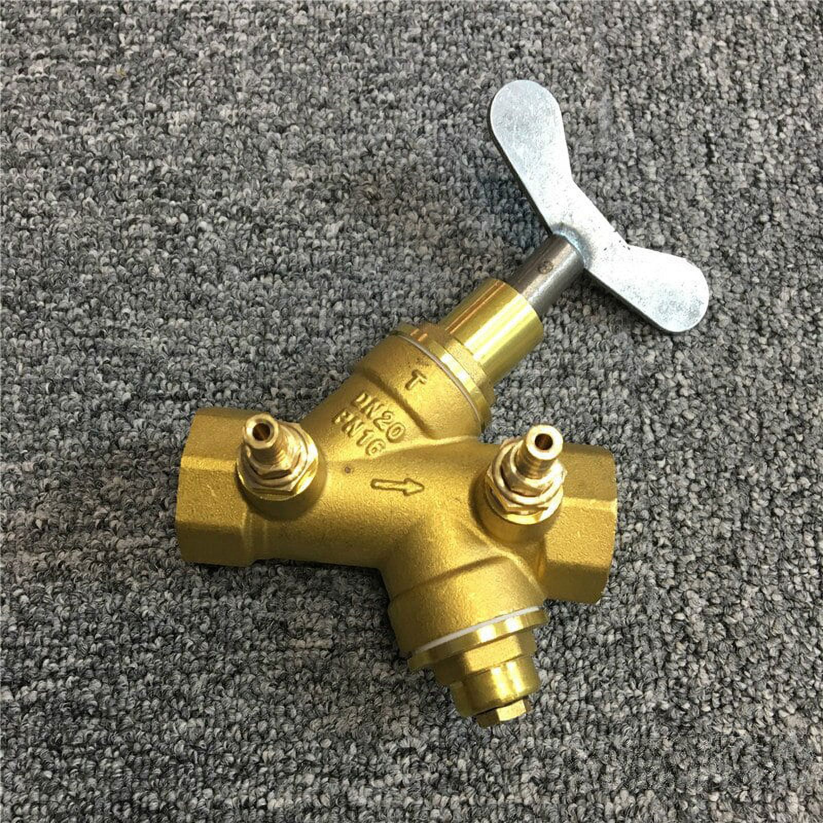 Brass Filter Balancing Valve Regulating Valve Lock Control Switch with ...