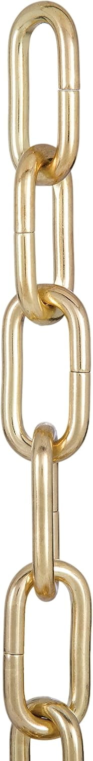 Brass Finish 0 Gauge Heavy Duty Chain - Walmart.com