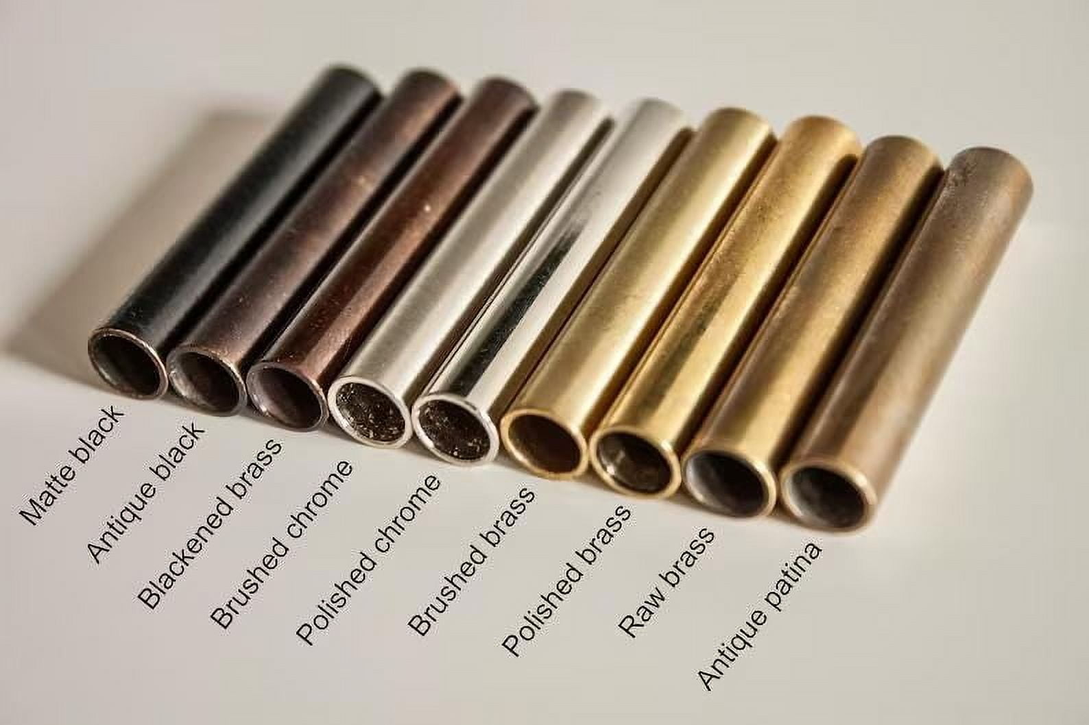 Brass Finishes Sample Kit – 6 Finish Swatches for Custom Handcrafted ...