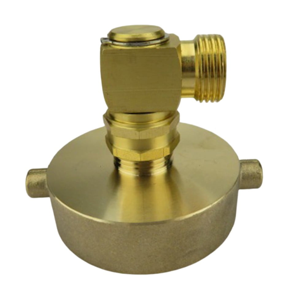 Brass Fire Hydrant Fitting 2-1/2" NST (NH) Female X 3/4" GHT Hose ...