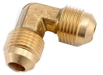 Brass Flare Elbow, 90-Degree, Lead-Free, 3/8 x 3/8-In. -714055-06 ...
