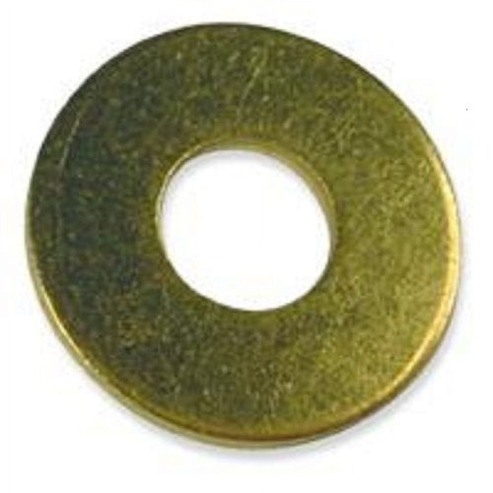 Brass Flat Washer - 3/8" Large (.392 ID x 1.0 OD x .081 Thick) Qty-100 - Walmart.com